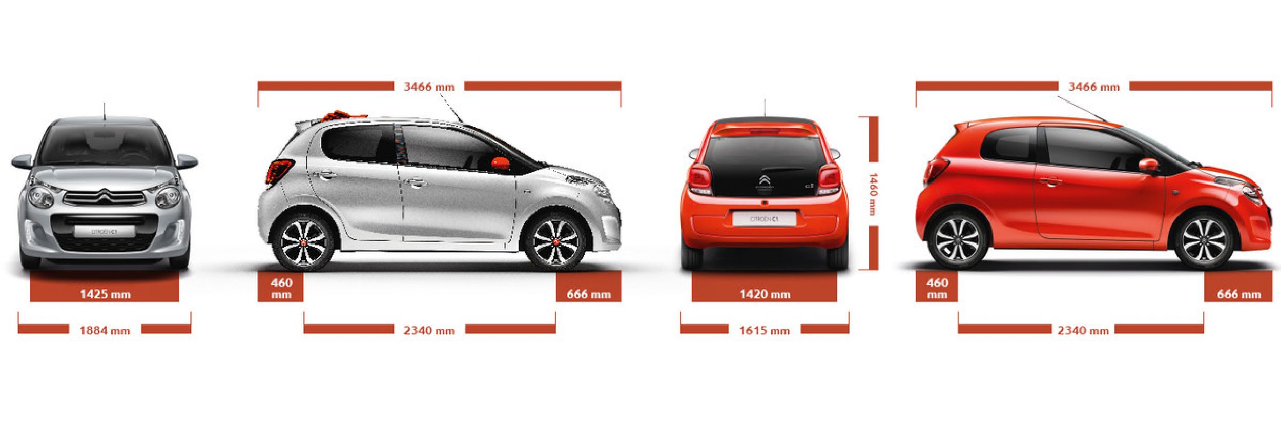 Citroën C1 à Brest